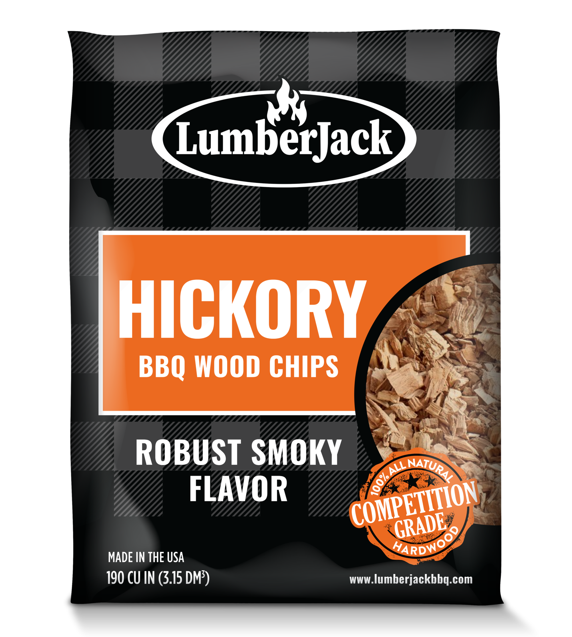 Hickory BBQ Wood Chips – LumberJack BBQ
